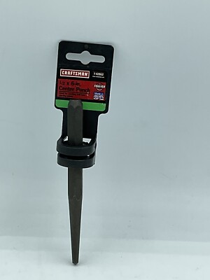 Craftsman Center Punch 1/2 Inch x 6-in Black Oxide # 42862 WF - USA ...