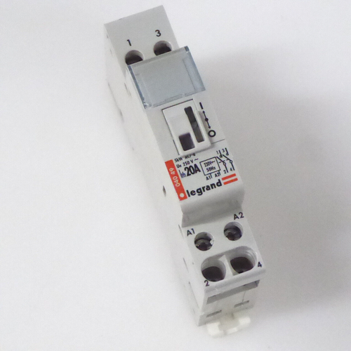 Legrand 04049 Contactor 20 Amp 2 Pole Normally Open 20A Din Rail Mount ...