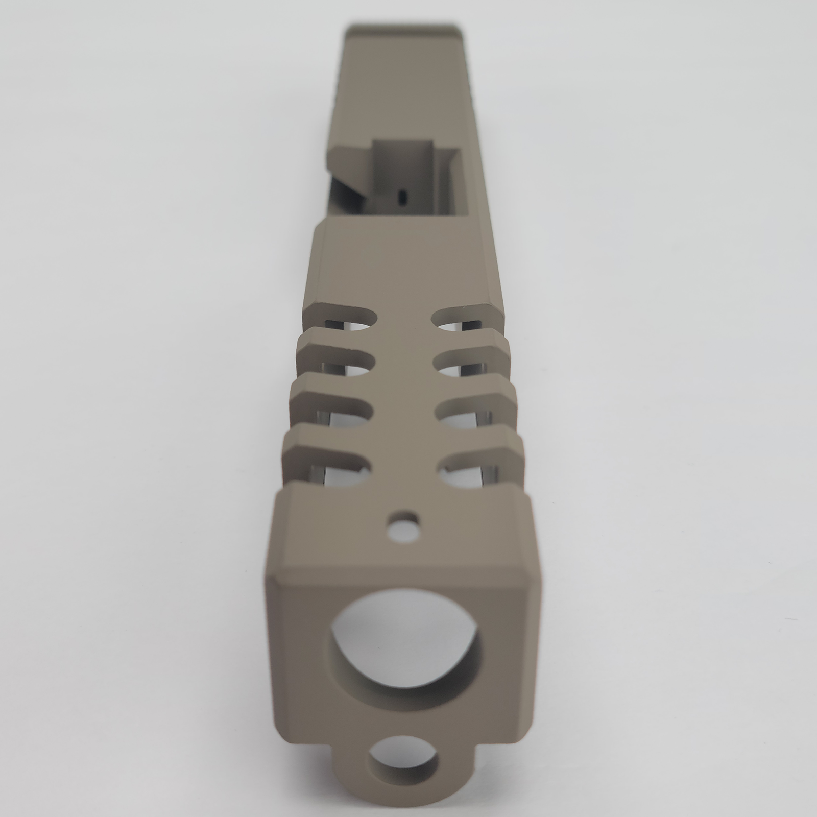 G19 SLIDE GEN 1-3, FDE CERAKOTE, 8 PORT CUT, REAR SERRATIONS | eBay