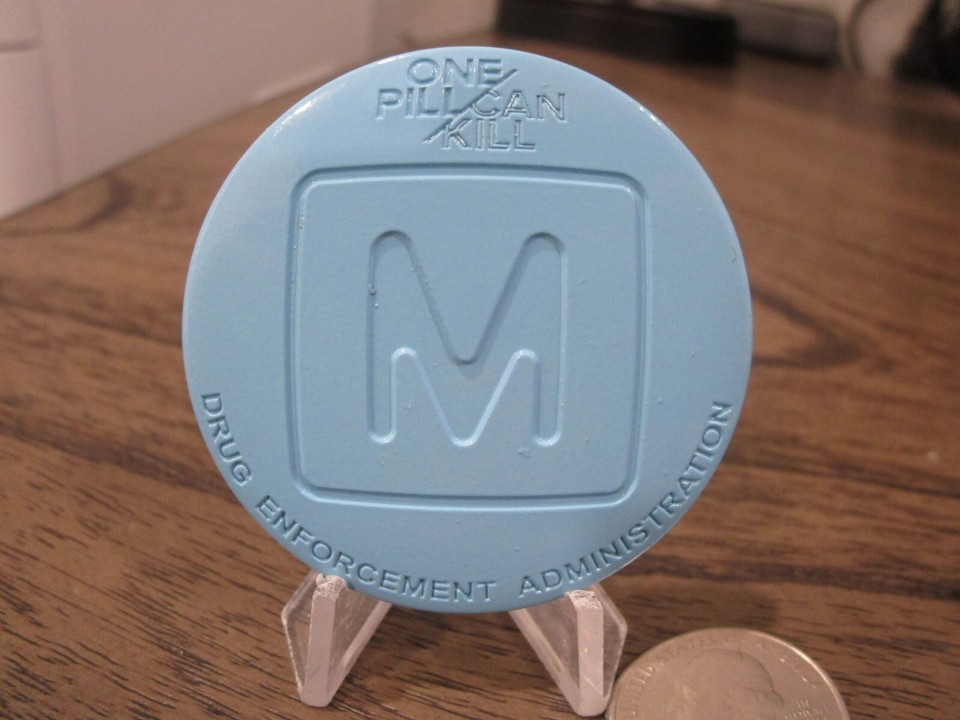 DEA Drug Enforcement Administration One Pill Can Kill Blue Challenge ...