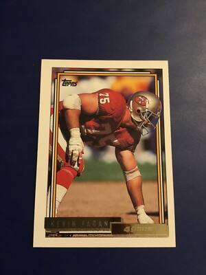 1993 Topps Gold # 691 KEVIN FAGAN San Francisco 49ers Sharp Gold ! | eBay