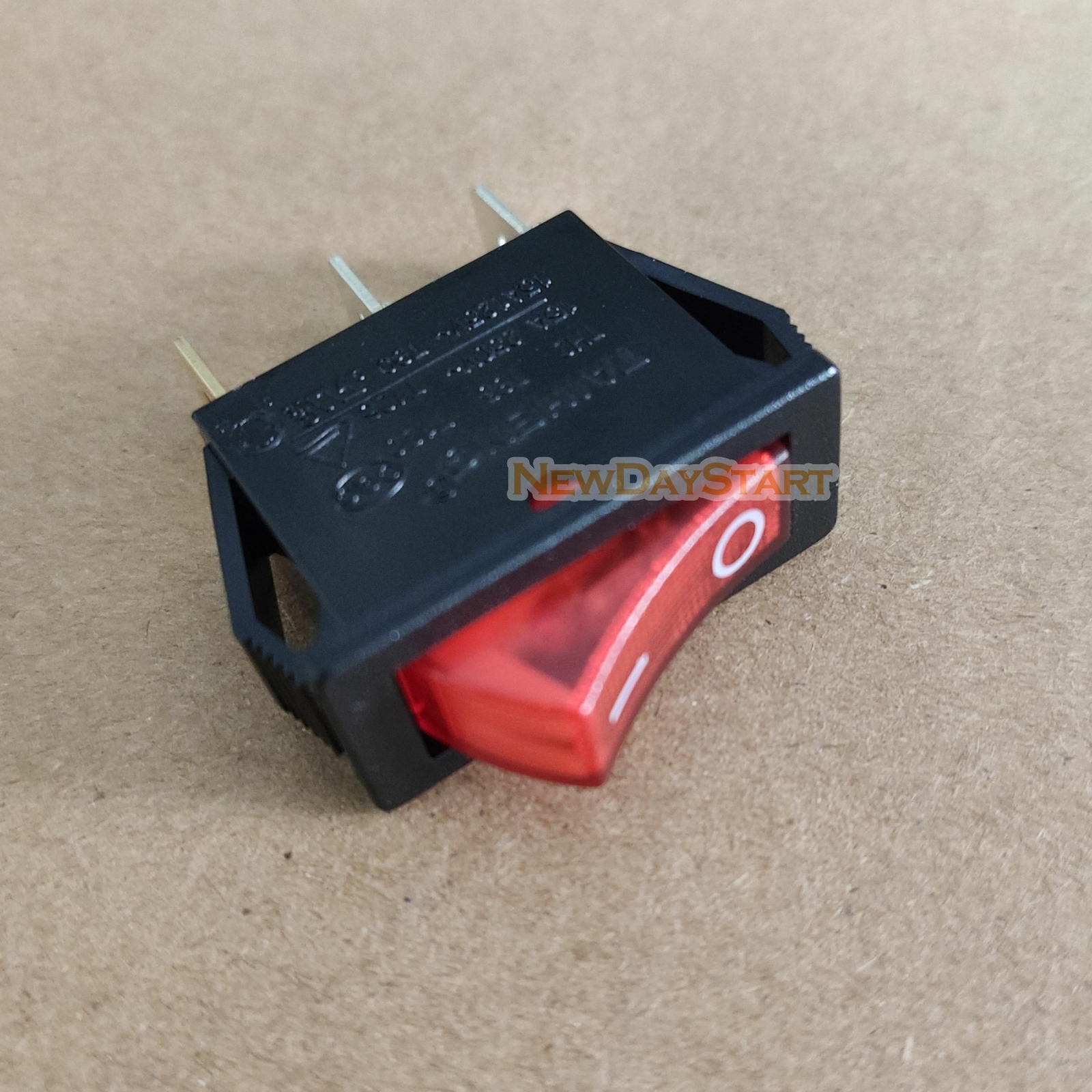 1pcs TAIHENG TH2 T85 T120 Red Lamp Rocker Switch 3 Pins 2 Positions 15A ...