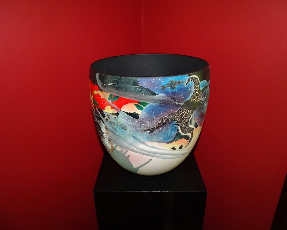 PATRICK DRAGON / LARGE VESSEL with TERRA SIGILLATA (and DRAGONS) | eBay