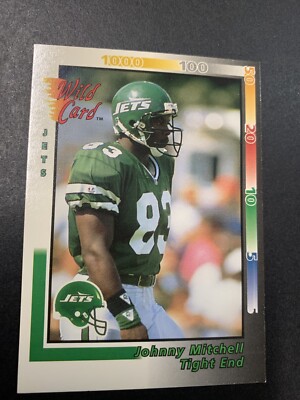 1992 Wild Card Johnny Mitchell Rookie #393 | eBay