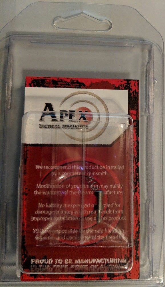 Apex Tactical Revolver Firing Pin Kit for S&W J, K, L, N Frame NEW ...