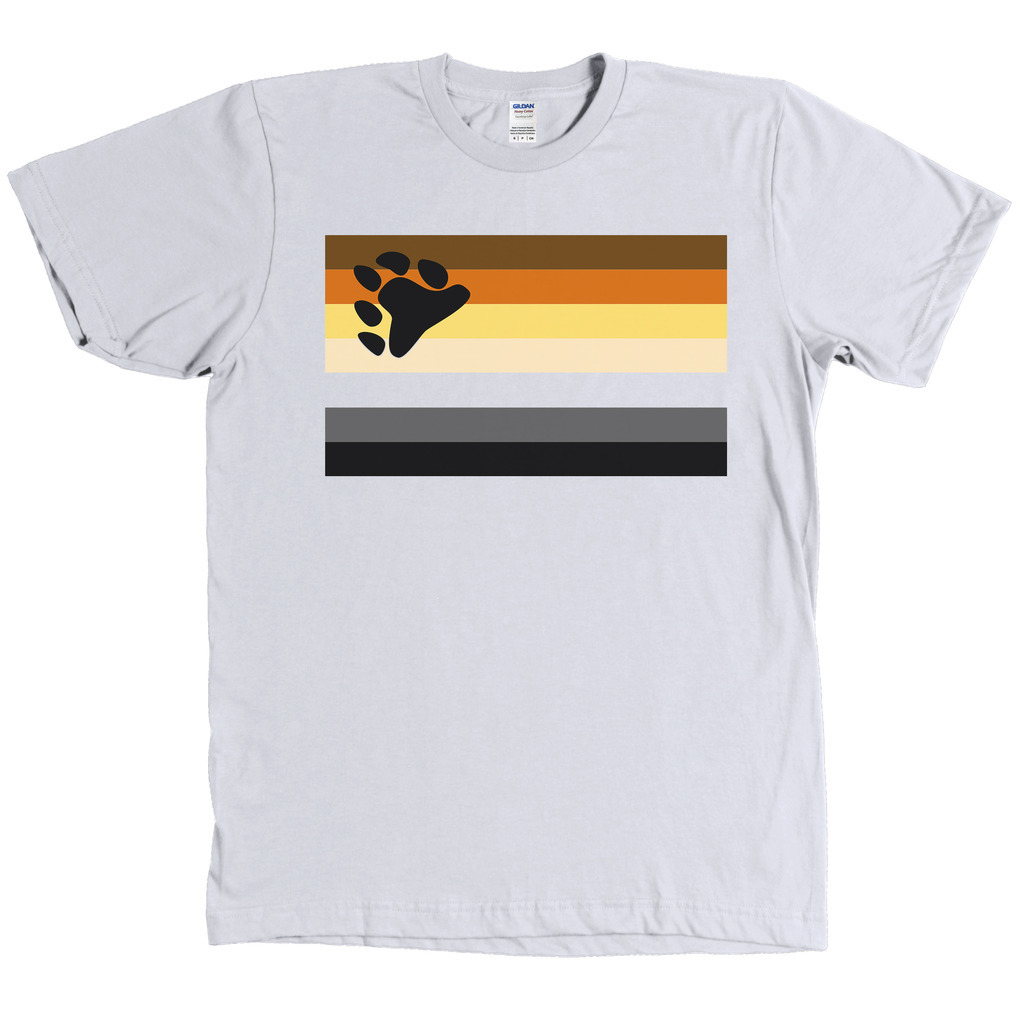 Gay Bear Pride Flag Shirt LGBT Cub Tee NEW WITH TAGS - MANY COLORS | eBay