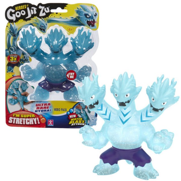 Goo Jit Zu Hydra The 3 Headed Dragon Blue Action Figure - 38655 for ...