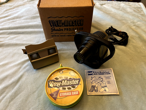 Viewmaster Lot - NASA, Disney, Batman, Oz, Electric Projector+Viewer ...
