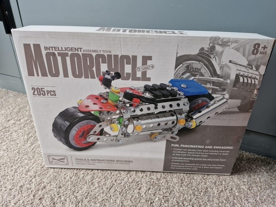 meccano style Motorcycle, Fire Engine And Vulcan Bomber. Job lot | eBay