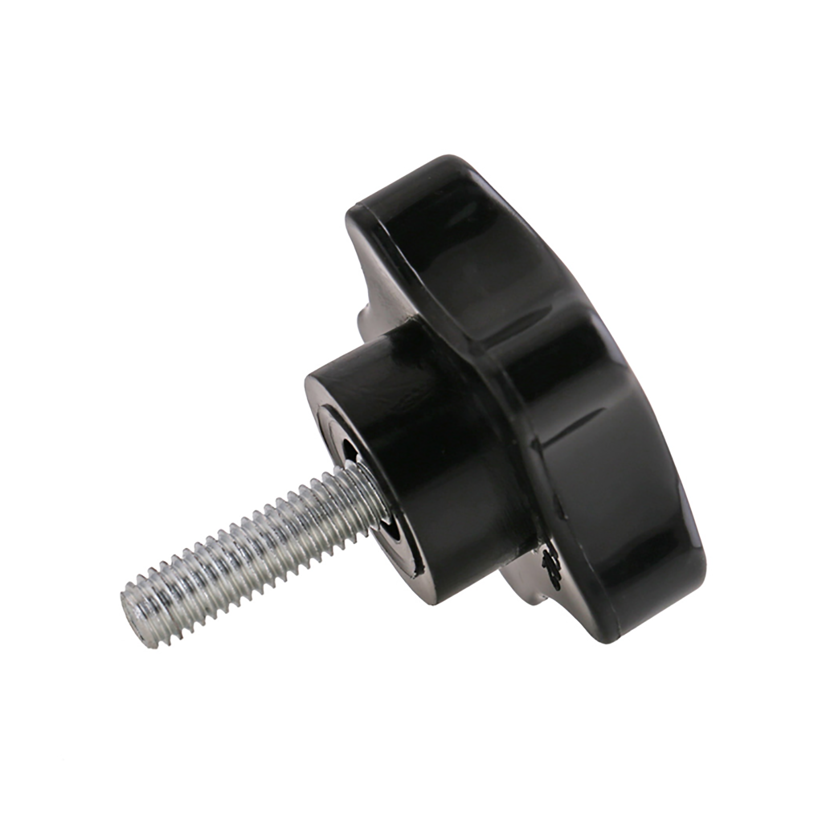 M6 M8 M10 Black Plastic Rosette Pentagram Star Thumb Screws Hand Grip ...