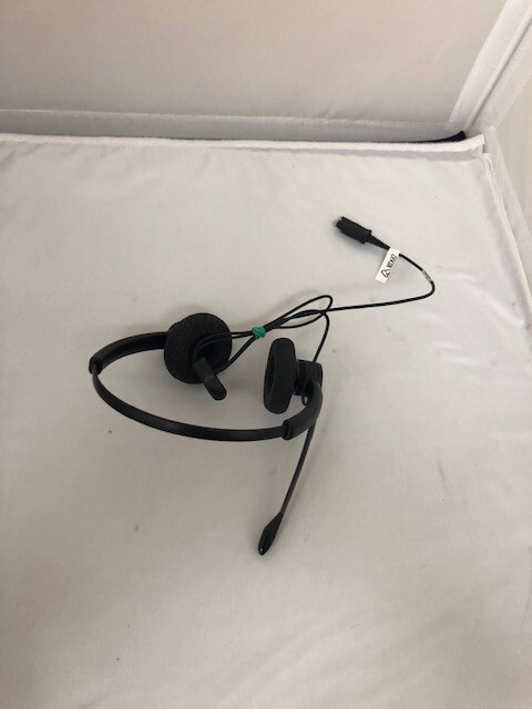 Plantronics Entera HW121N Binaural Noise-Canceling Office Headset for ...