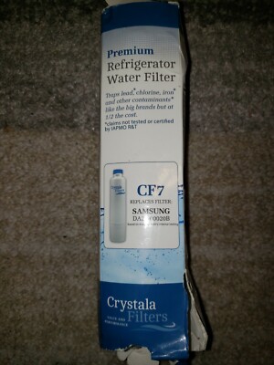 New Sealed Crystala Filter Premium Refrigerator Water Filter DA29 ...