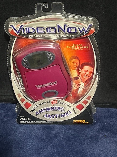 Tiger Vintage VideoNow Personal Video Player Black & White 2004 NOS | eBay