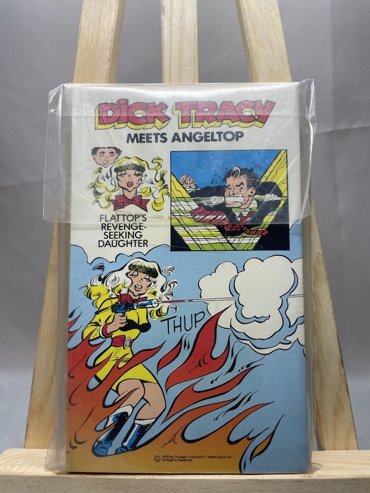 1979 DICK TRACY MEETS ANGELTOP Rick Fletcher Max Collins Tempo Comic ...