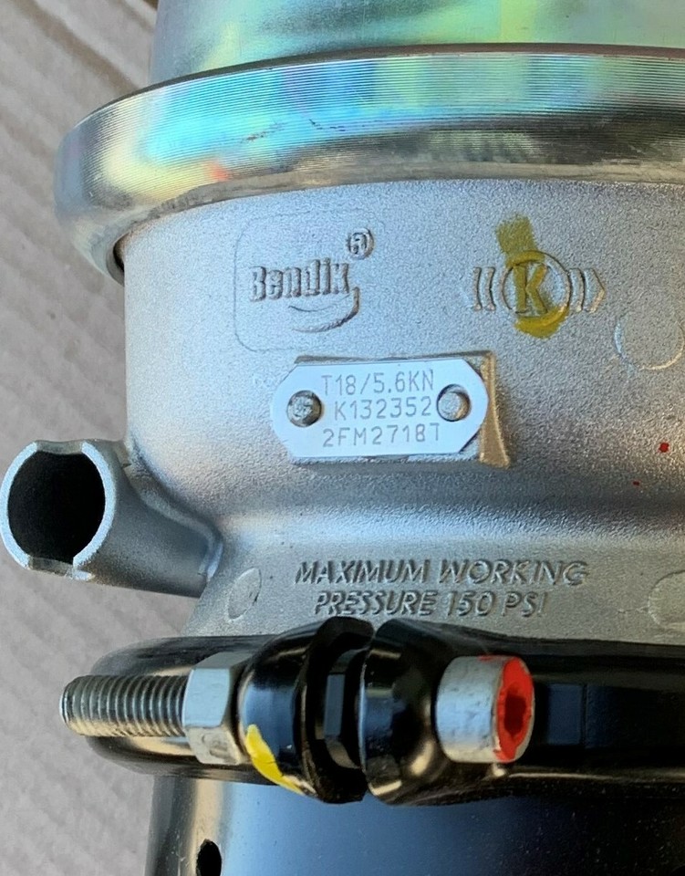 BENDIX-K132352 EVERSURE AIR DISC BRAKE SPRING BRAKE CHAMBER 18/24, 2.25 ...