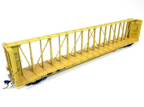 Rapido HO Scale ~ 73' Centerbeam Lumber Car ~ Trailer Train TTZX ...