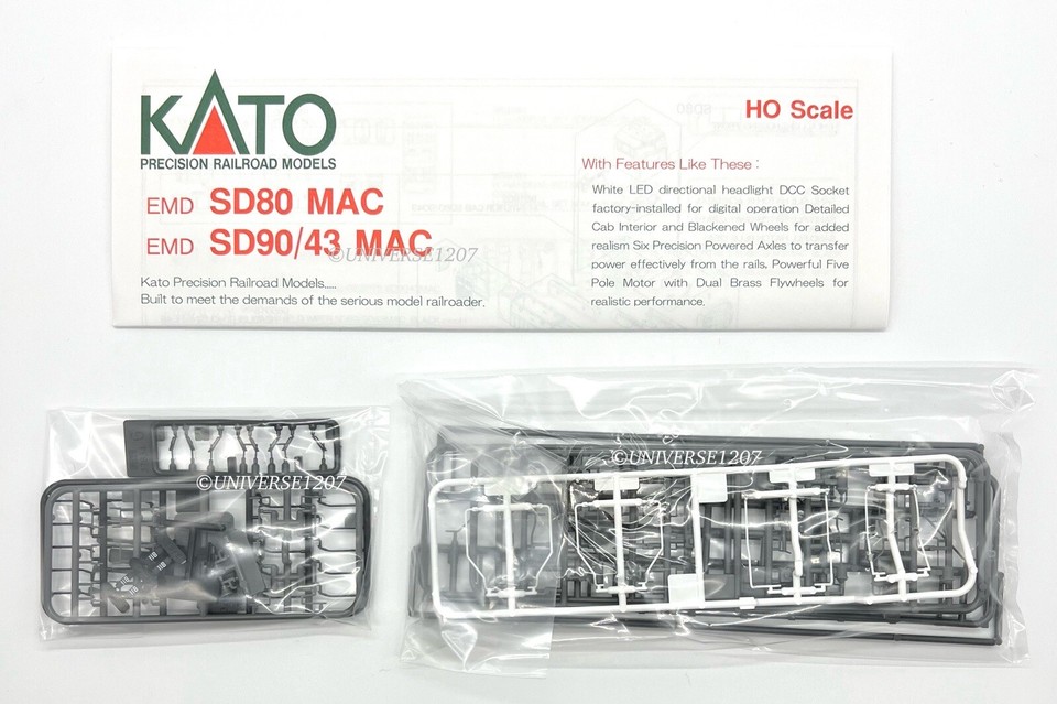 HO Scale Kato 37-6360 SD90/43MAC Diesel Locomotive CEFX #118 CIT H0 ...