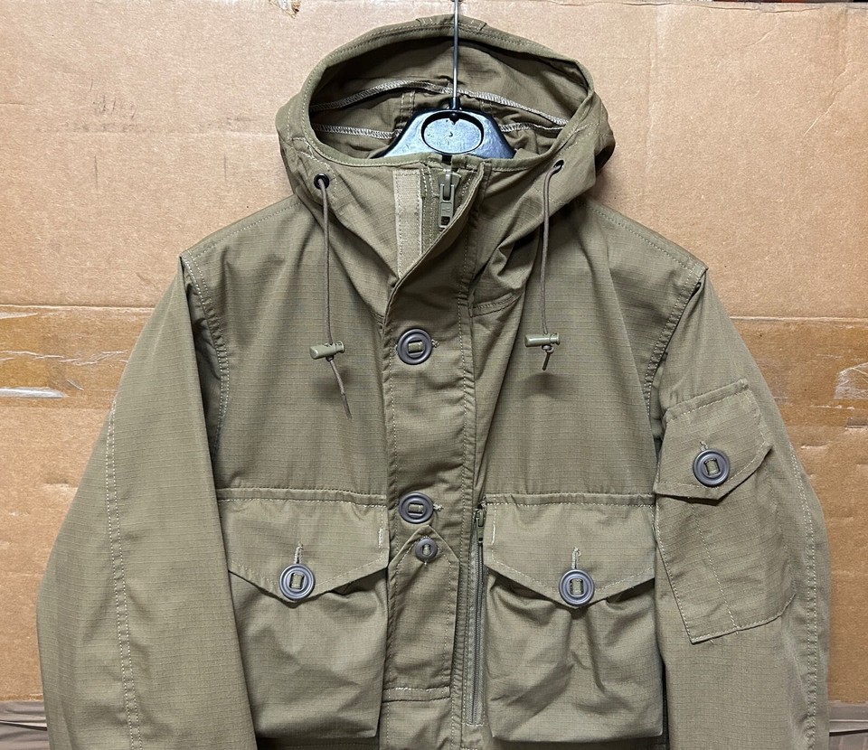 GENUINE ARMY ARKTIS B110 SMOCK WINDPROOF COYOTE BROWN SUPER EX COND ...