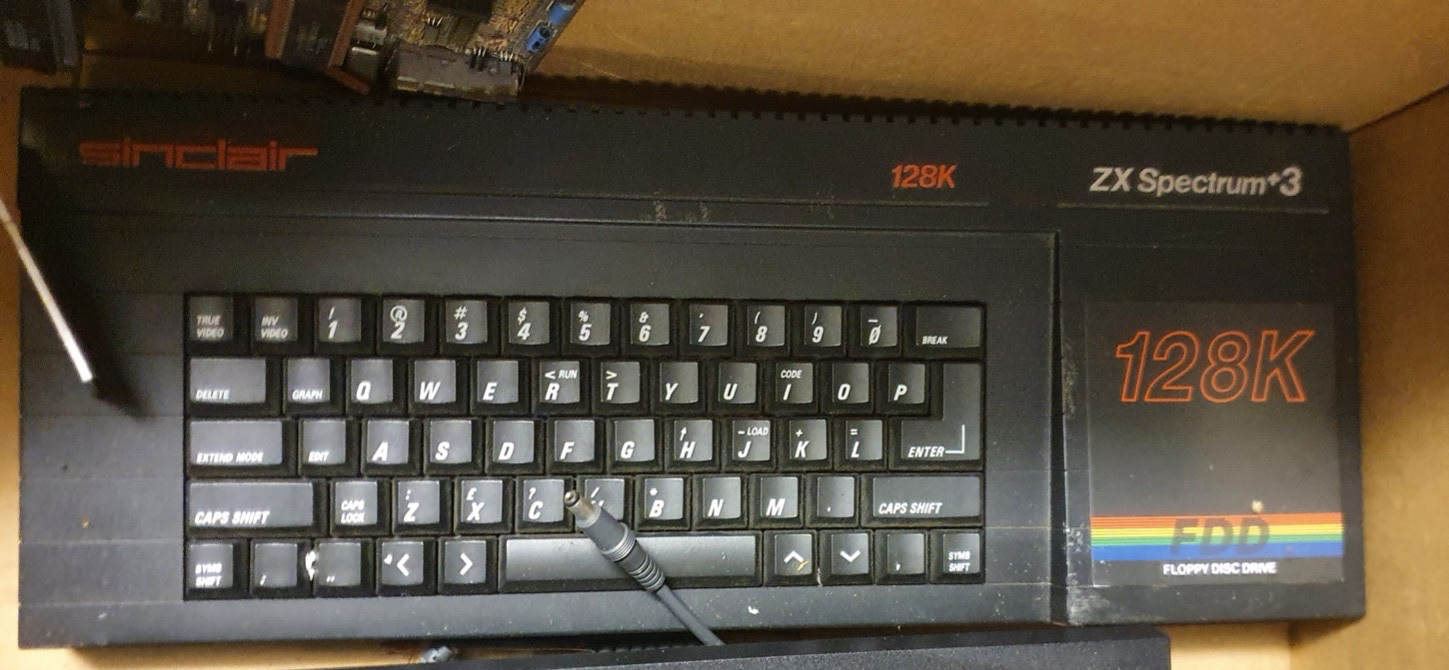 Sinclair ZX Spectrum Plus +3 Computer 128K Vintage TZX TAP Mp3 ...