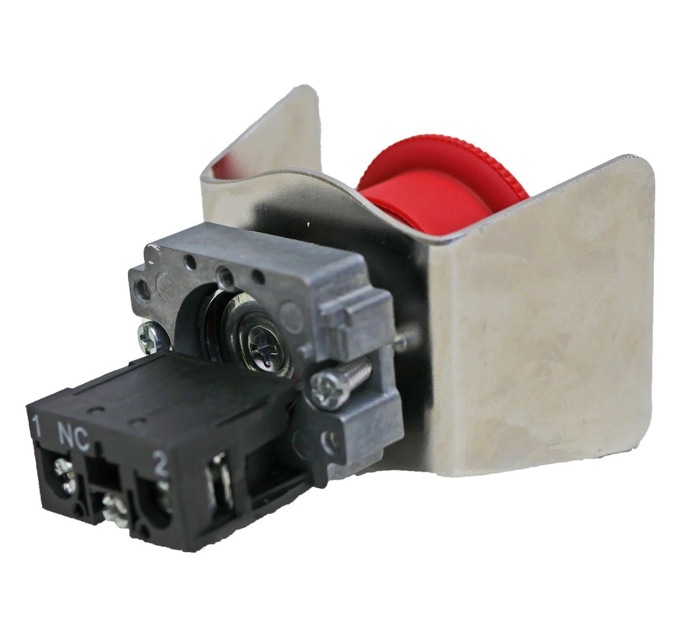 Heavy Duty Stainless Steel Safety Guard/Shroud & E-Stop Push Button ...