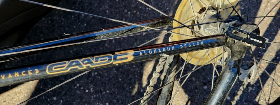 Vintage Original Cannondale R600 CAAD3 Road Bike Frame 56cm Medium USA ...