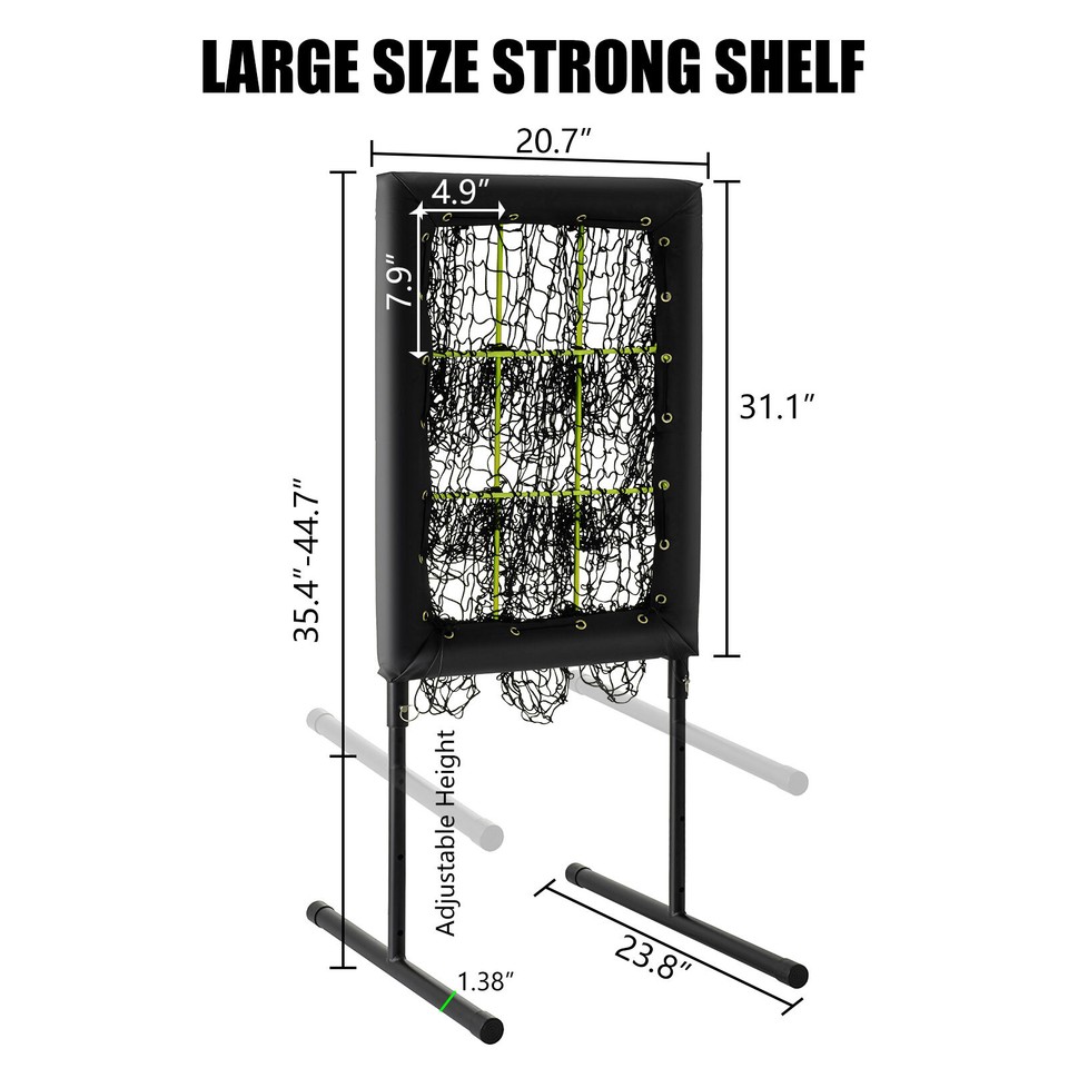 Pitchers Pocket Pro 9 Hole Pitching Target Baseball 9 Pocket Pitching ...