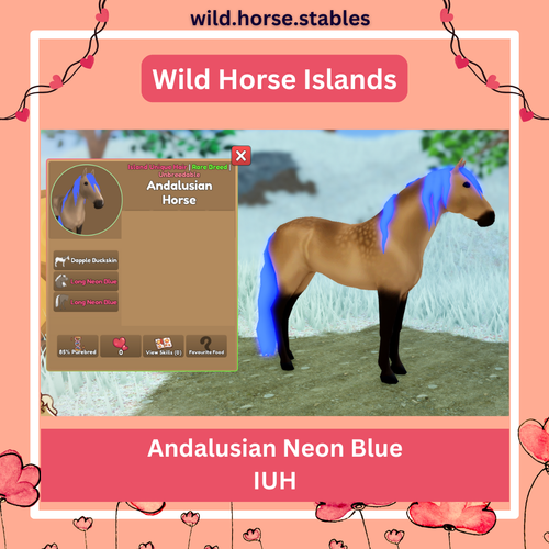 Wild Horse Islands - Andalusian Island Unique Hairs / IUH | eBay