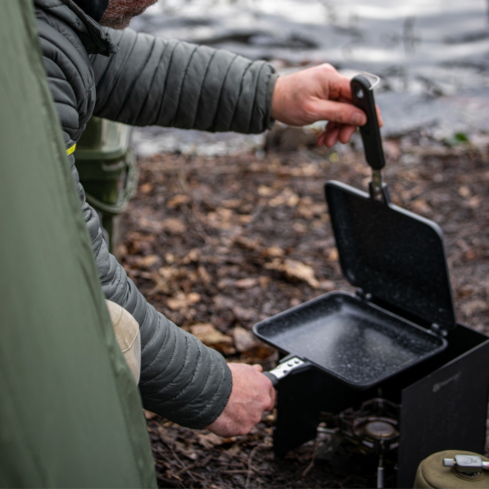 RidgeMonkey Classic Sandwich Toaster XL Granite Fishing Angler Outdoor ...