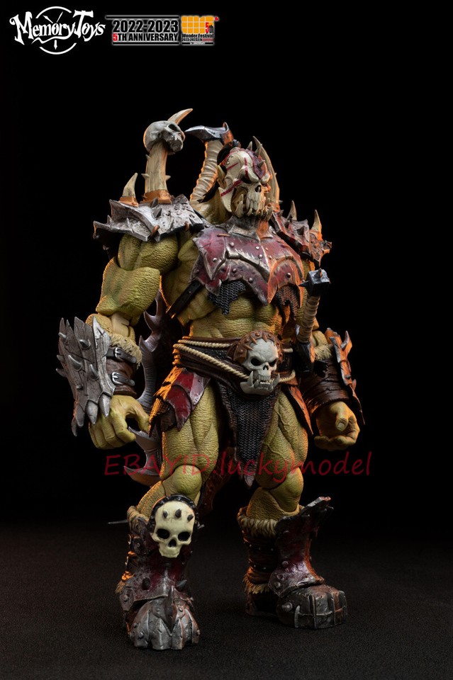 Memory toys Bloodhand Bounty hunter Morlock Green Orc Action Figure In ...