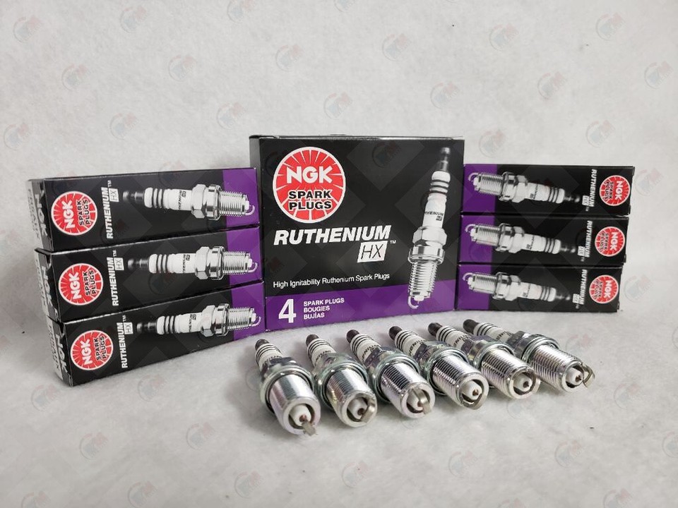 NGK RUTHENIUM HX Spark Plugs LTR6BHX 90495 Set of 6 | eBay