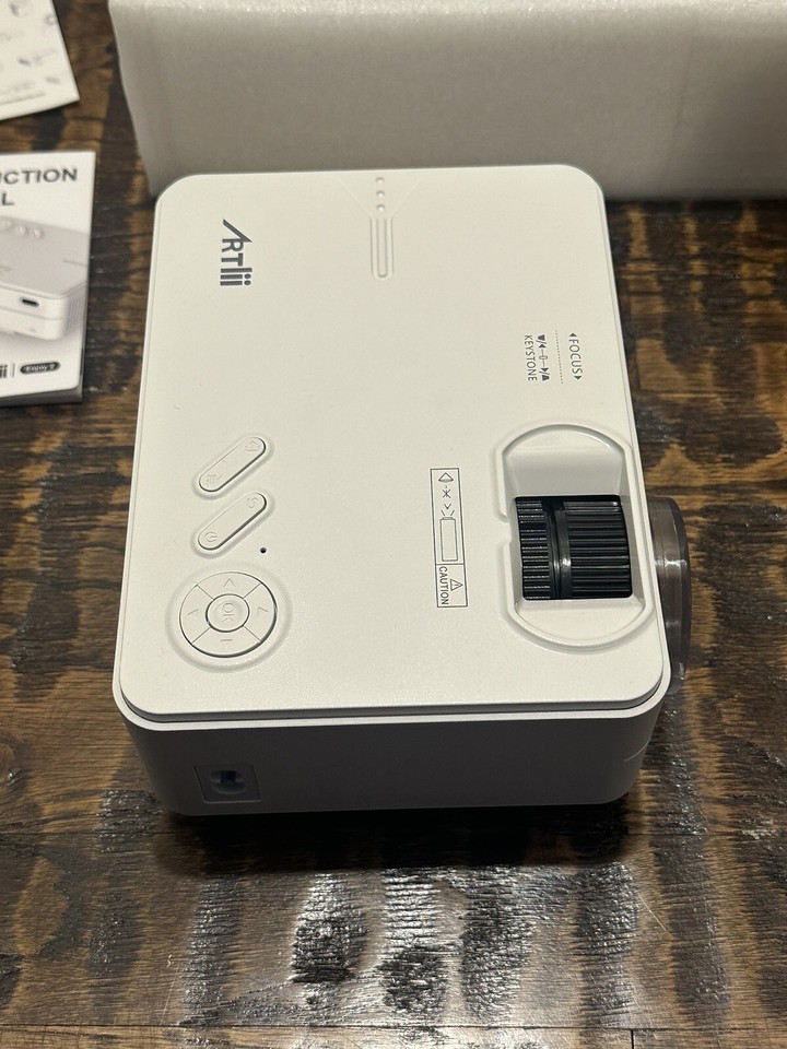 Open Box Artlii Enjoy 2 Bluetooth Projector Mini 1080P for iPhone ...