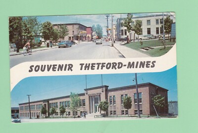 Vintage Postcard Thetford Mines Quebec Canada | eBay