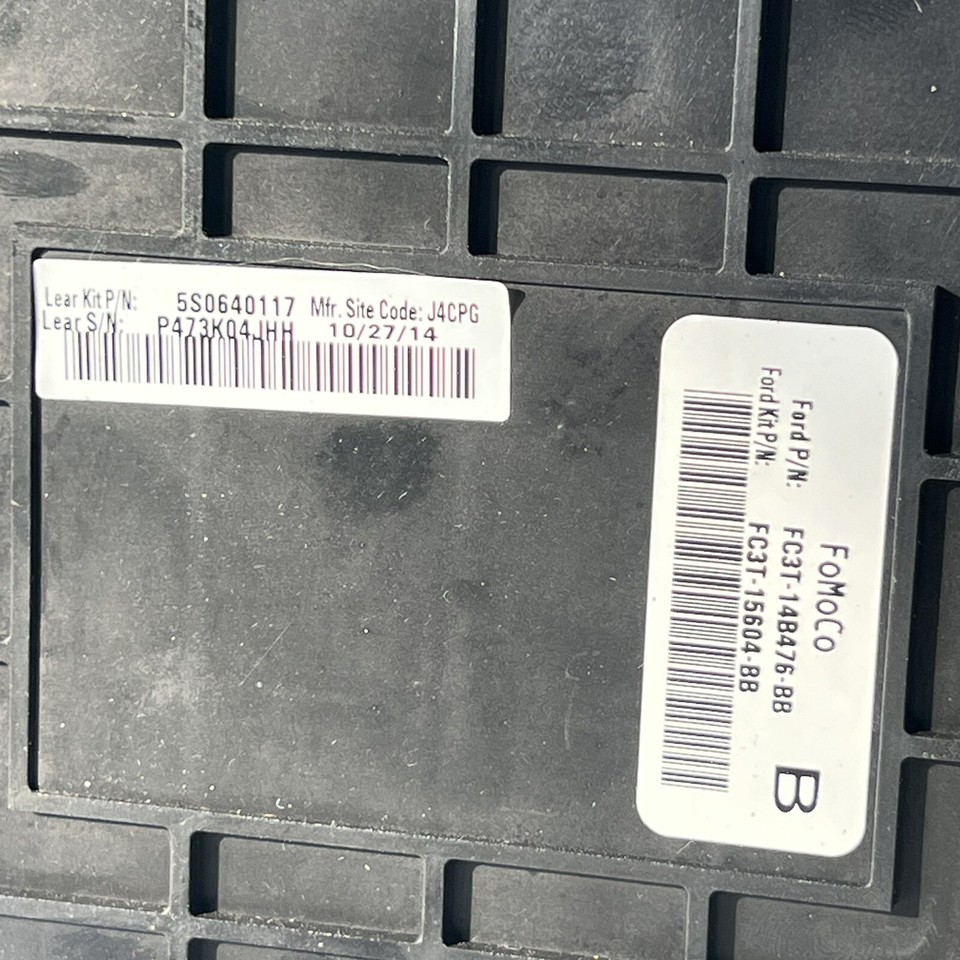 2016 FORD F350 BODY CONTROL MODULE CABIN FUSE BOX FC3T-14B476-BB | eBay