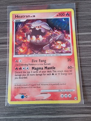 Heatran 3/99 Rare Holo Pokemon Card- Platinum Arceus - LP/NM | eBay