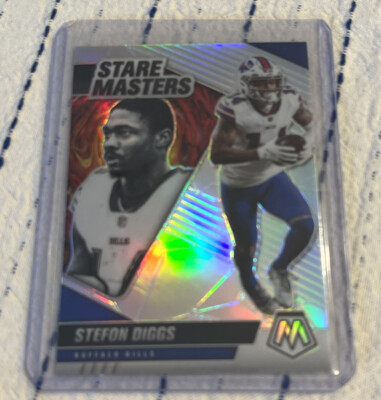 2021 Mosaic Stefon Diggs Silver Stare Masters Prizm SM19 Bills | eBay