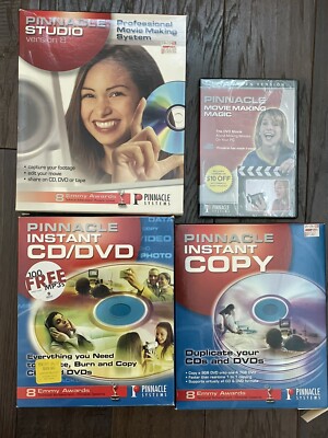 Pinnacle Studio Version 8 Professional Movie Making System, Instant CD/DVD, Lot | eBay