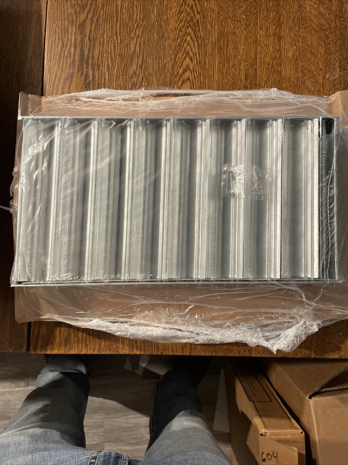 Titus 300RL Steel Double Deflection Supply Grille White New Open Box ...