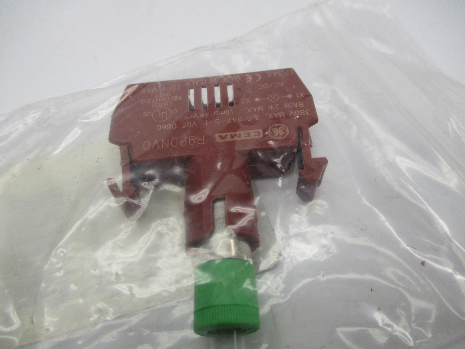 GENERAL ELECTRIC P9PDNVDLV FULL VOLT SCREW TERM LAMP NSMP for sale ...