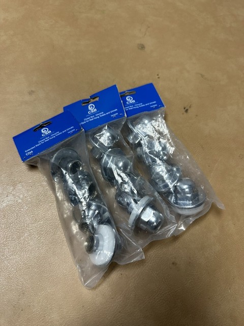 4 Pack - CSB Cn4 Carrier Nuts Closet Nut Chrome for Urinals for sale ...