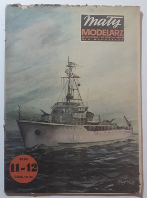 Mały Modelarz 11-12/1980 - Polish minesweeper pr. 254M | eBay UK