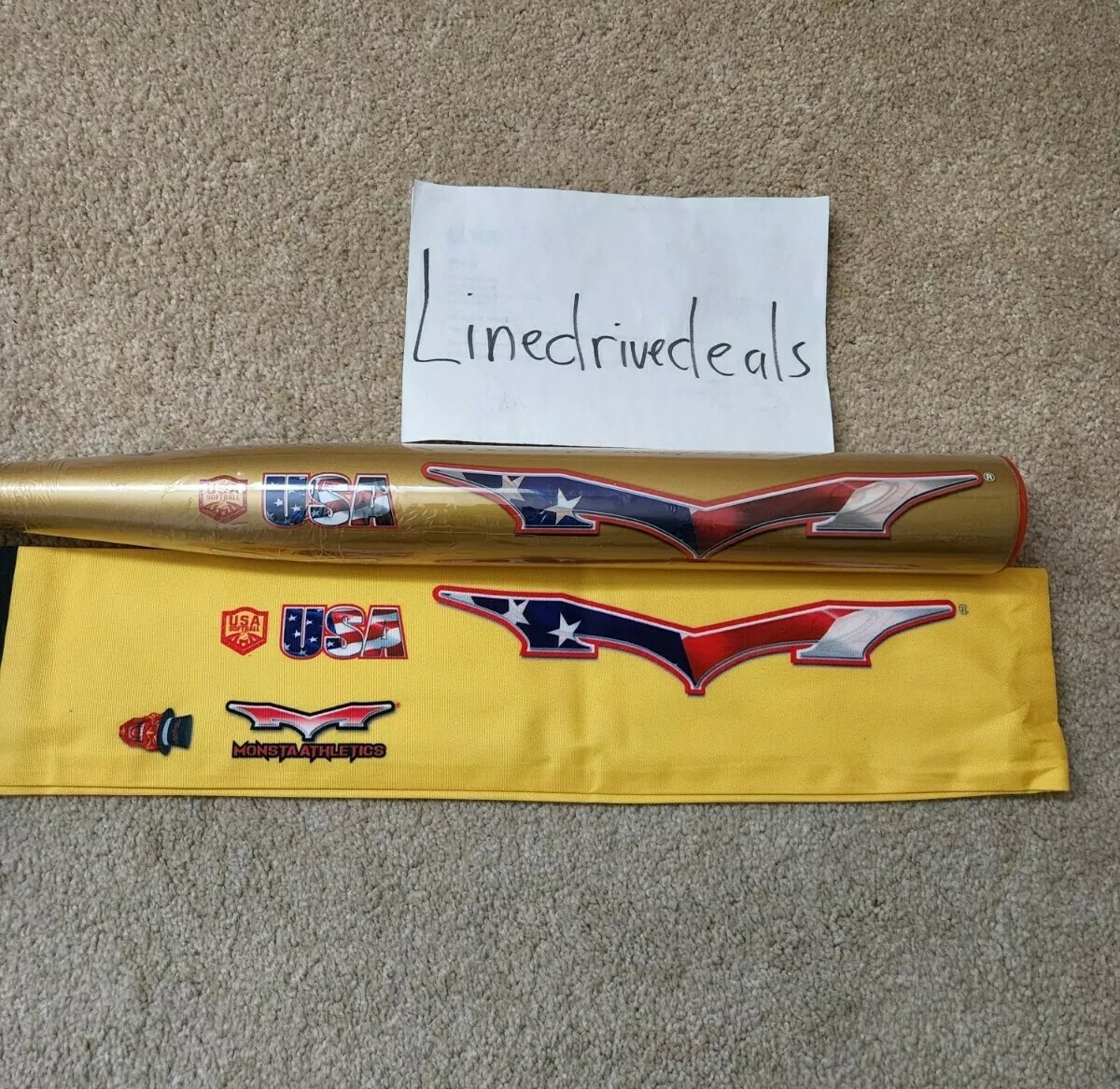 NEW 2022 Monsta GOLD USA Boogeyman BMLC 2500 FLEX Handle 25oz. ASA ...