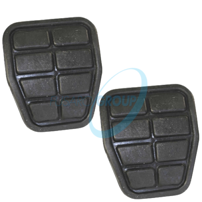 2 Rubbers Pedals Pedal Covers Brake Clutch VW Lupo Passat Polo Sharan ...