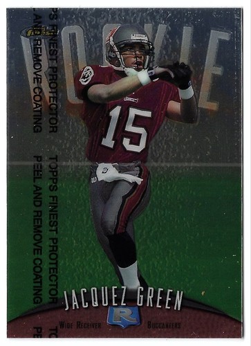 1998 Finest Unpeeled #134 Jacquez Green Rookie Tampa Bay Buccaneers | eBay