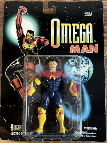 Omega Man African-american Super Hero Action Figure 1993 Omega7 Comics ...