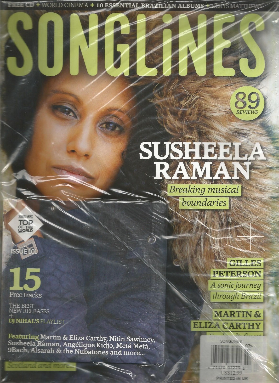 SONGLINES MAGAZINE, DISCOVER A WORLD OF MUSIC, JULY 2014, ISSUE 101 ...