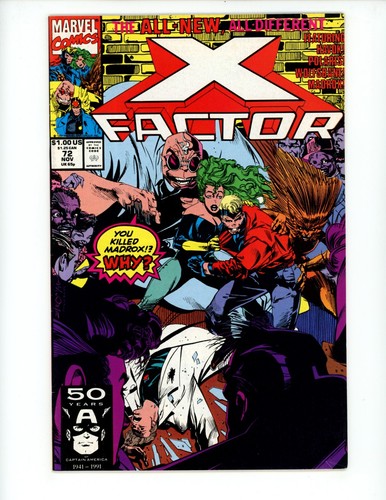 X-Factor #72 Comic Book 1991 VF- Peter David Larry Stroman Marvel | eBay