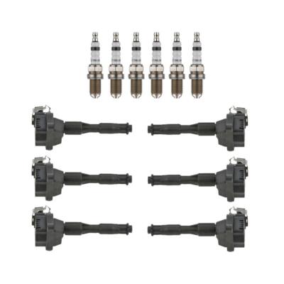 Bosch 6x Ignition Coils & 6x Platinum Spark Plugs Kit For BMW E36 E39 ...