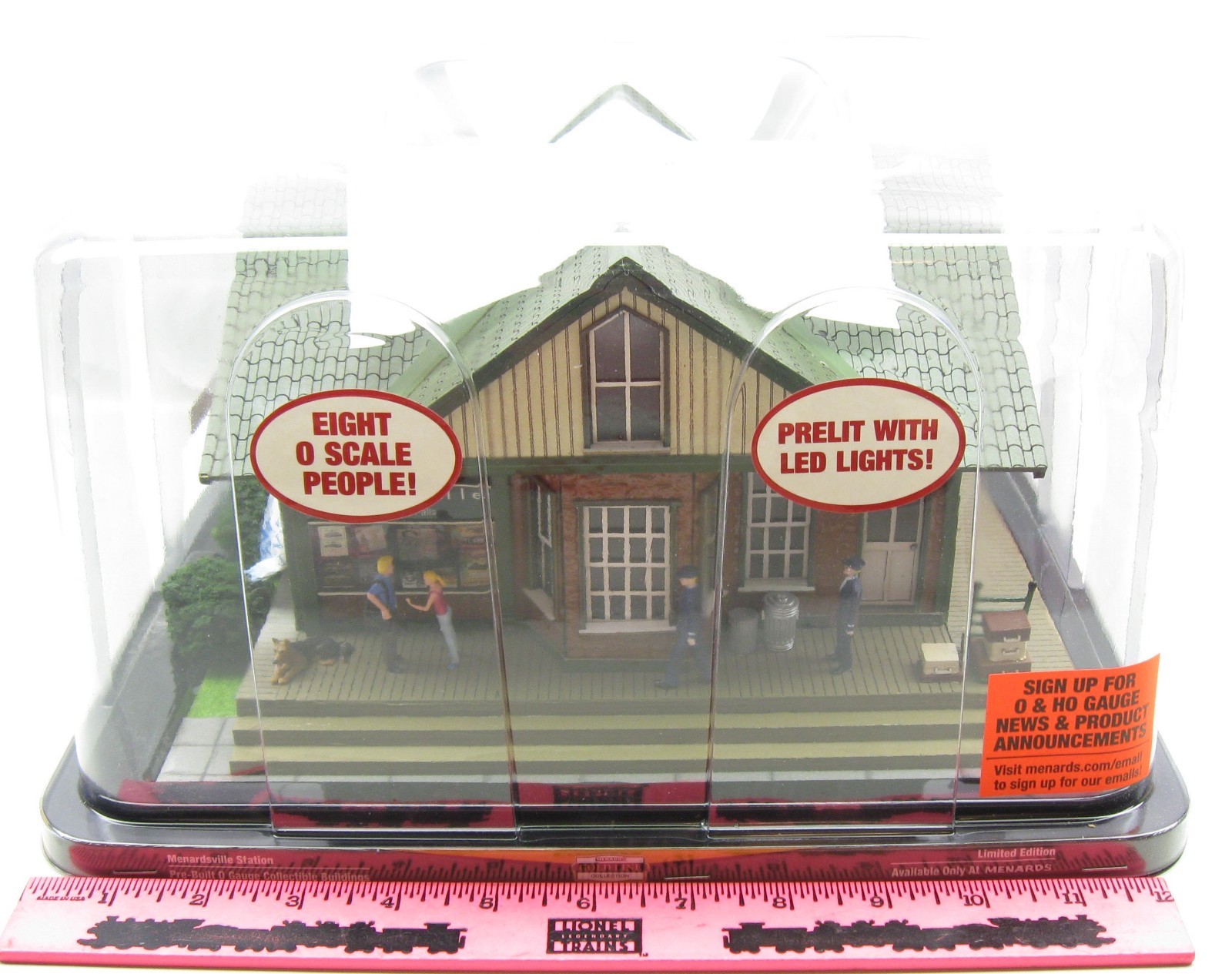 Menards ~ O Gauge Menardsville Train Station | eBay