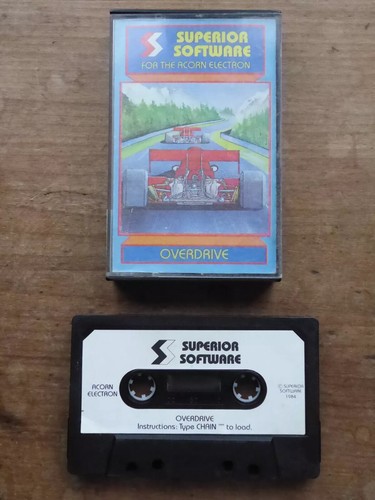 OVERDRIVE by Superior Software for BBC Model B Micro / Acorn Electron ...
