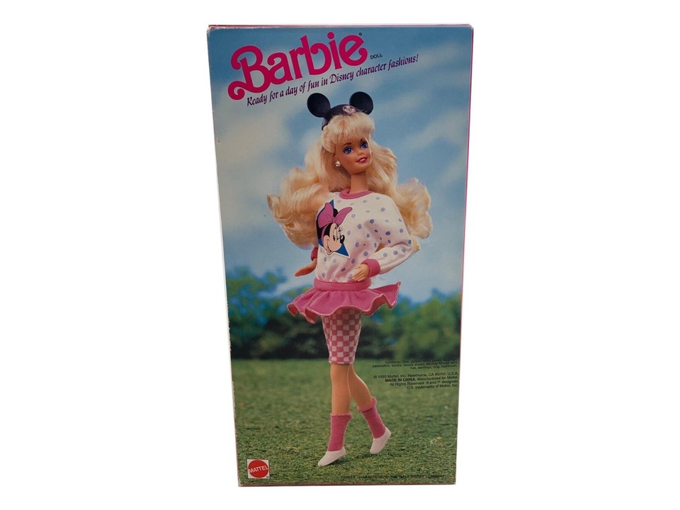 1990 Disney Fashions Barbie Doll - Mickey Mouse Outfit & Accessories ...